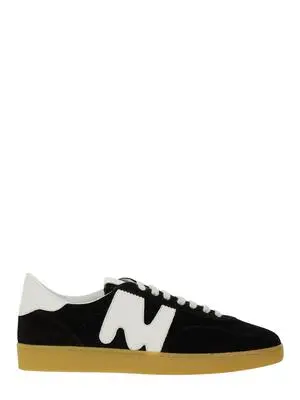 MSGM Retro Suede Sneakers - Black