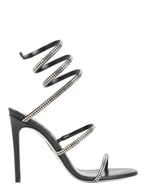 RENE` CAOVILLA Rene Caovilla® 105mm Cleo Sandals - Black