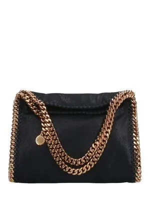 Stella McCartney Stella McCartney Faux Leather Mini Falabella Tote Black