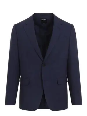Zegna Oasi Linen Blazer - Blue