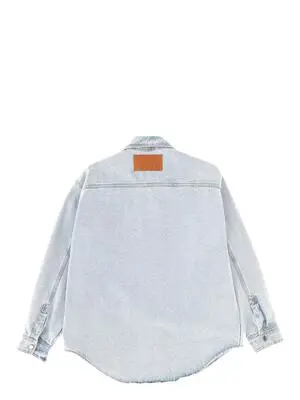 MSGM Msgm Men's Denim Overshirt
