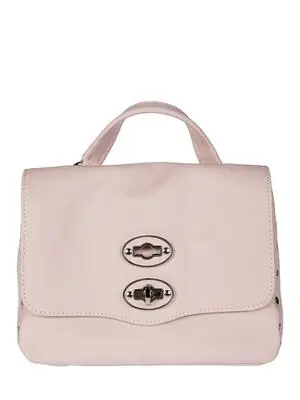 ZANELLATO Postina Baby Leather Turn Lock Crossbody Bag - Rosa