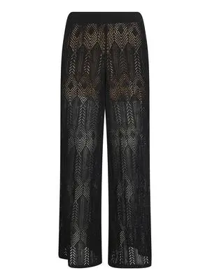LIU JO LIU JO Long Textured Knit Trousers