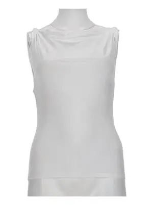 Paloma Wool Sleeveless Draped Top - White