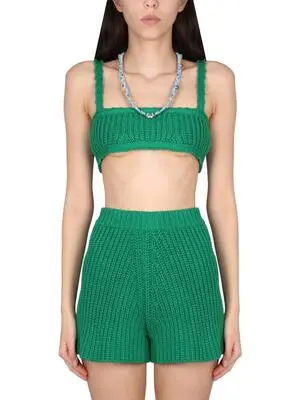 Alanui Palm Springs Knitted Top Spring/summer 2023 Collection - Green