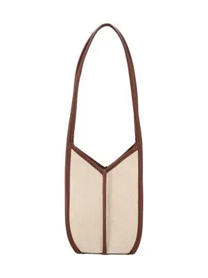 Hereu Bombon Leather Crossbody Bag - Ivory