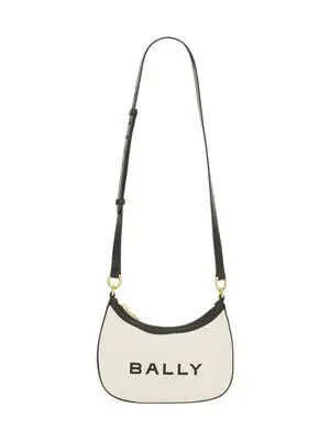Bally BALLY Logo Mini Tote Bag Ivory