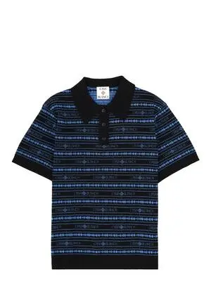 Casablanca Casablanca Sound Wave Polo Shirt - Size L Multicolour