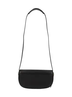 Bally Beckett Brushed Leather Mini Bag - Black