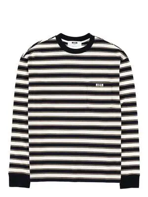MSGM Logo Graphic T-shirt For - Multicolour