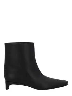 Loulou De Saison Leather Ankle Boots - Black