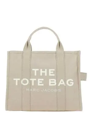 Marc Jacobs The Medium Tote Bag In Canvas - Beige