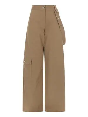 MSGM MSGM Wide-Leg Cargo Pants
