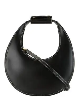 Staud Mini Moon Handbag - Black