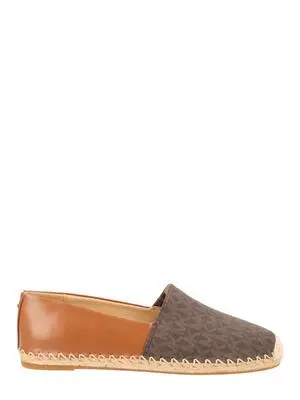 Michael Kors Espadrille Flat Slip-on Shoe - Brown