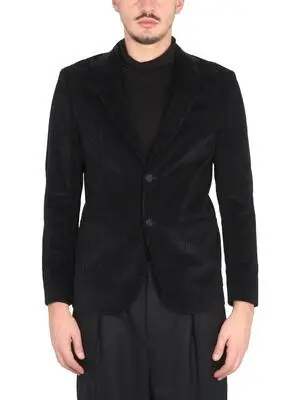 TONELLO TONELLO Velvet Tailored Jacket Black