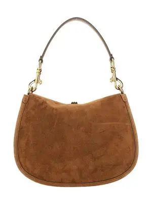 Etro ETRO Medium Suede Pony Bag Brown