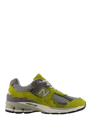NEW BALANCE 2002r Lace-up Suede And Mesh Sneakers - Grey