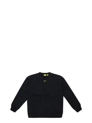 OFF-WHITE OFF-WHITE Crewneck Sweatshirt With Diagonal Print