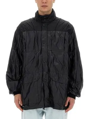Our Legacy OUR LEGACY Puffa Rubberized Nylon Jacket Black