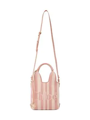 Chloé CHLOÉ Adjustable Mini Bag With Dangling Ring Rosa