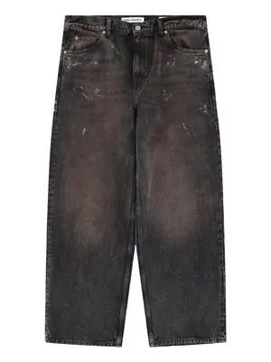 Our Legacy Vast Cut Nebula Wash Denim - Black