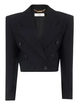 Chloé Mini Tailored Dancer Jacket - Black