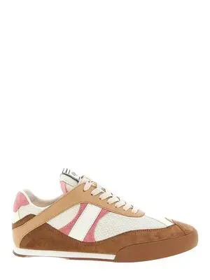 Chloé Lace-up Sneakers With 2cm Heel - Multicolour