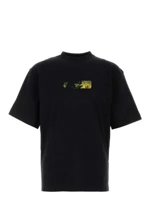Off-White Cotton T-shirt - Black