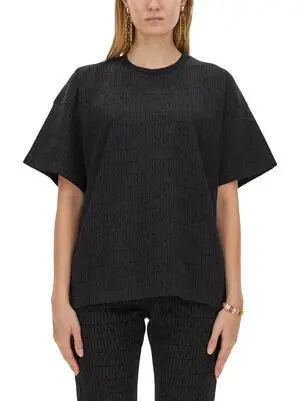 MOSCHINO MOSCHINO T-Shirt With All-Over Logo
