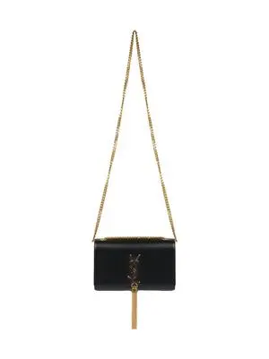 SAINT LAURENT SAINT LAURENT Mini Shoulder Bag With Chain Strap And Tassel Detail