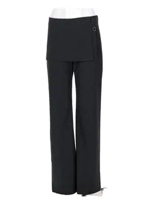 Paloma Wool Wide Leg Trousers With Wrap Detail - Grey