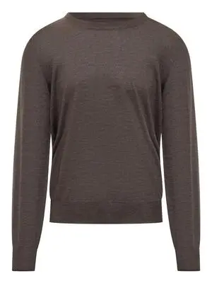 Brunello Cucinelli Brunello Cucinelli Giro Neck Knitwear Sweater Moro
