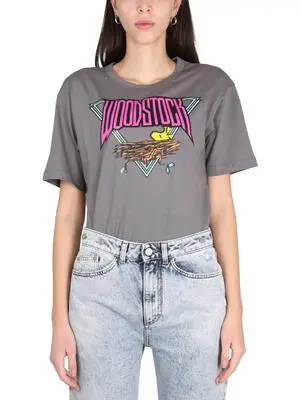 Philosophy Di Lorenzo Serafini Woodstock Graphic T-shirt - Grey
