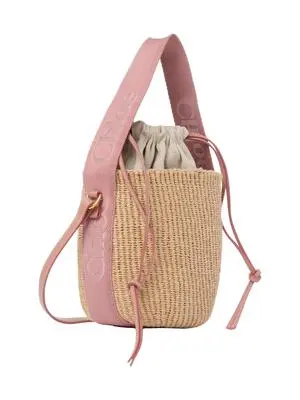 Chloé Mini Drawstring Bag - Beige