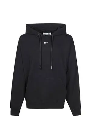 Off-White Paint Arrow Skate Hoodie - Nero
