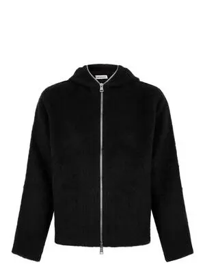 Our Legacy Regular Fit Zip-up Cardigan - Black