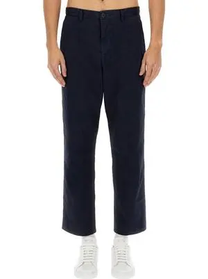 Paul Smith PS BY PAUL SMITH Slim Fit Cotton Stretch Pants Blue