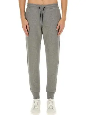 Paul Smith Organic Cotton Jogging Pants - Grey