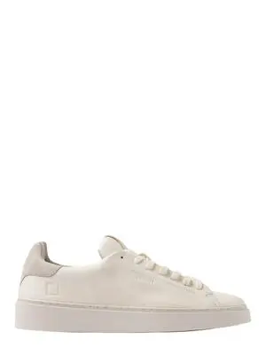 D.a.t.e. Premium Leather Sneakers - Ivory