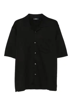 Herno Cotton Shirt For - Ebony