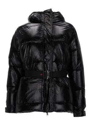 CANADIAN CLASSICS Puffer Jacket With Belt - Black
