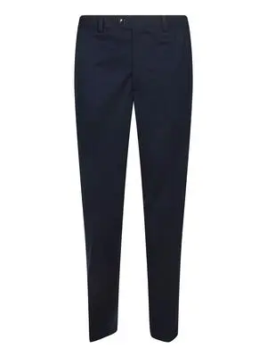 CIRCOLO 1901 Chino Trousers In Piqu - Blu