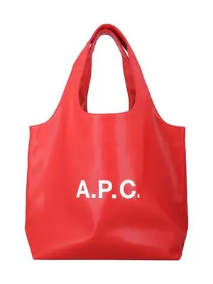 A.p.c. Ninon Tote Handbag - Red