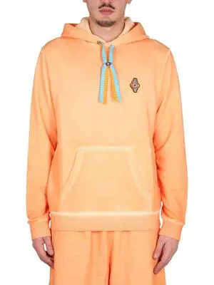 MARCELO BURLON COUNTY OF MILAN Sunset Cross Hoodie - Orange