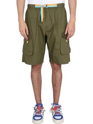 MARCELO BURLON COUNTY OF MILAN Cargo Shorts - Multicolour