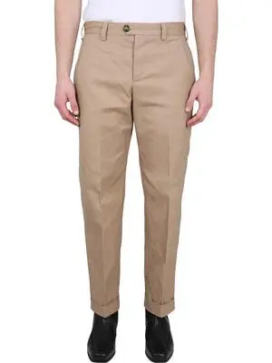PT TORINO Slim Fit Trousers - Beige