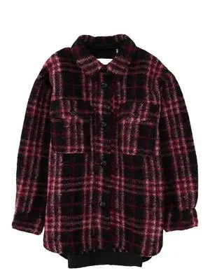 MARANT ETOILE MARANT ÉTOILE Checked Wool Blend Overshirt