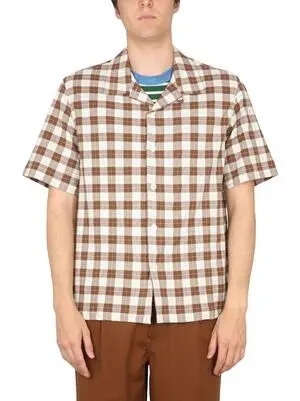 Howlin' Howlin Cotton Bowling Neck Shirt Brown