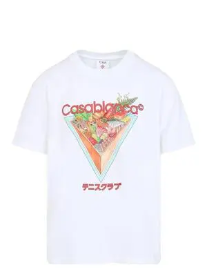 Casablanca Casablanca Bright Jersey T-Shirt For Men Tennisicon